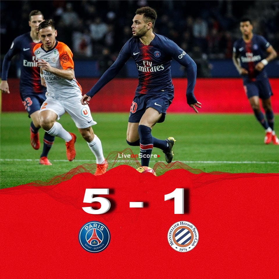 Paris Saint-Germain 5-1 Montpellier Full Highlight Video – France Ligue 1 2019