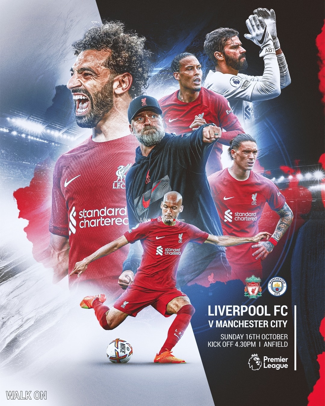 How To Watch Liverpool Vs Manchester City Live Premier League Livestream