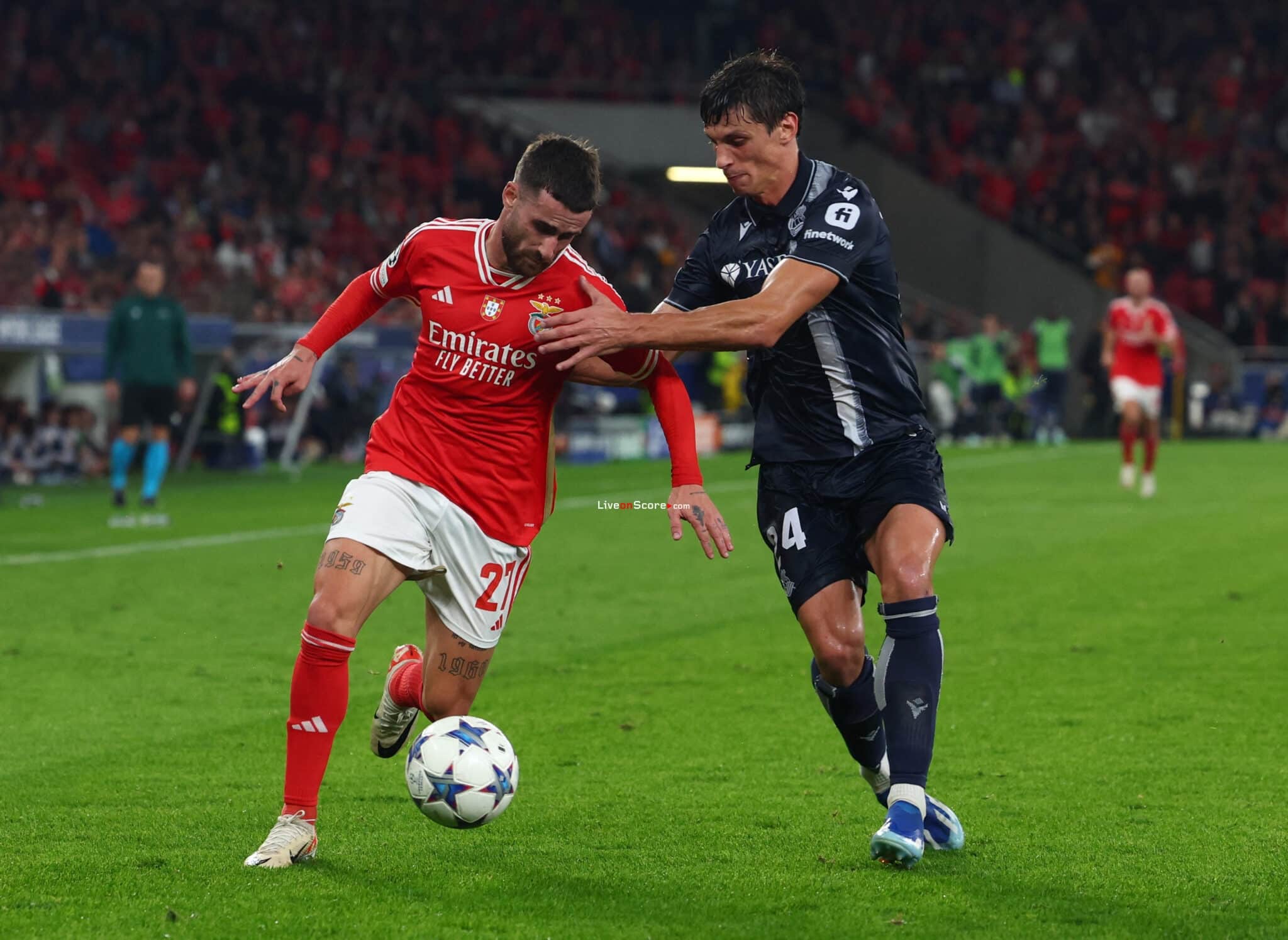 Real Sociedad vs Benfica Preview and Prediction Live stream UEFA Champions League 2023/2024