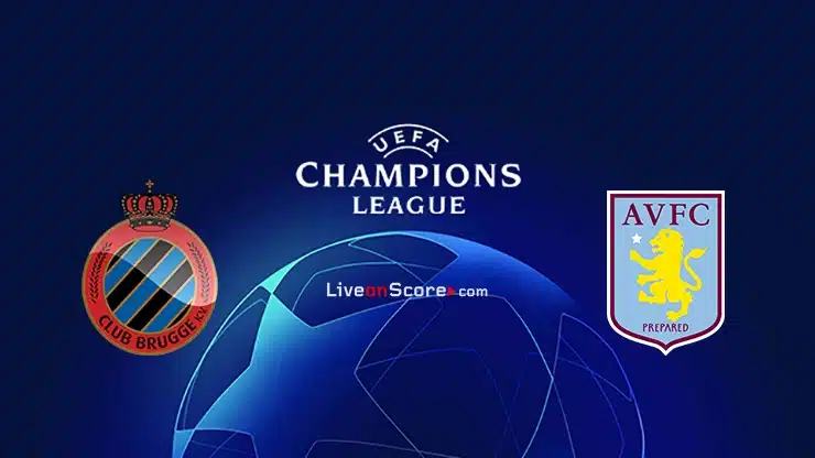 Club Brugge KV vs Aston Villa Preview and Prediction Live stream UEFA Champions League 1/8 ...